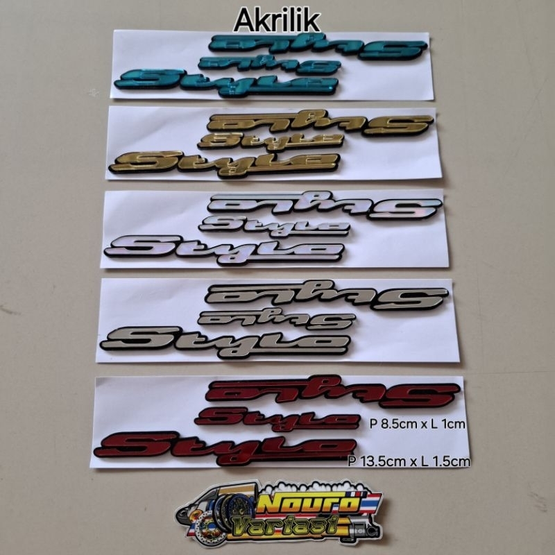 Jual Honda stylo 160 Cbs Emblem akrilik timbul berkualitas | Shopee ...