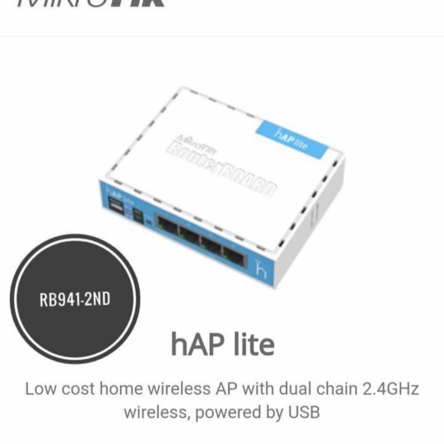 Jual Mikrotik RB941-2nD - HAP Lite - RB941 2nD TC | Shopee Indonesia
