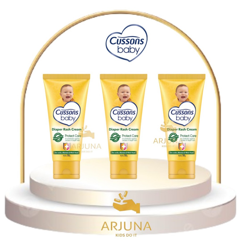 Jual ARJUNA Cussons Baby Cream Diaper Rash - Krim Bayi Anti Ruam Popok ...