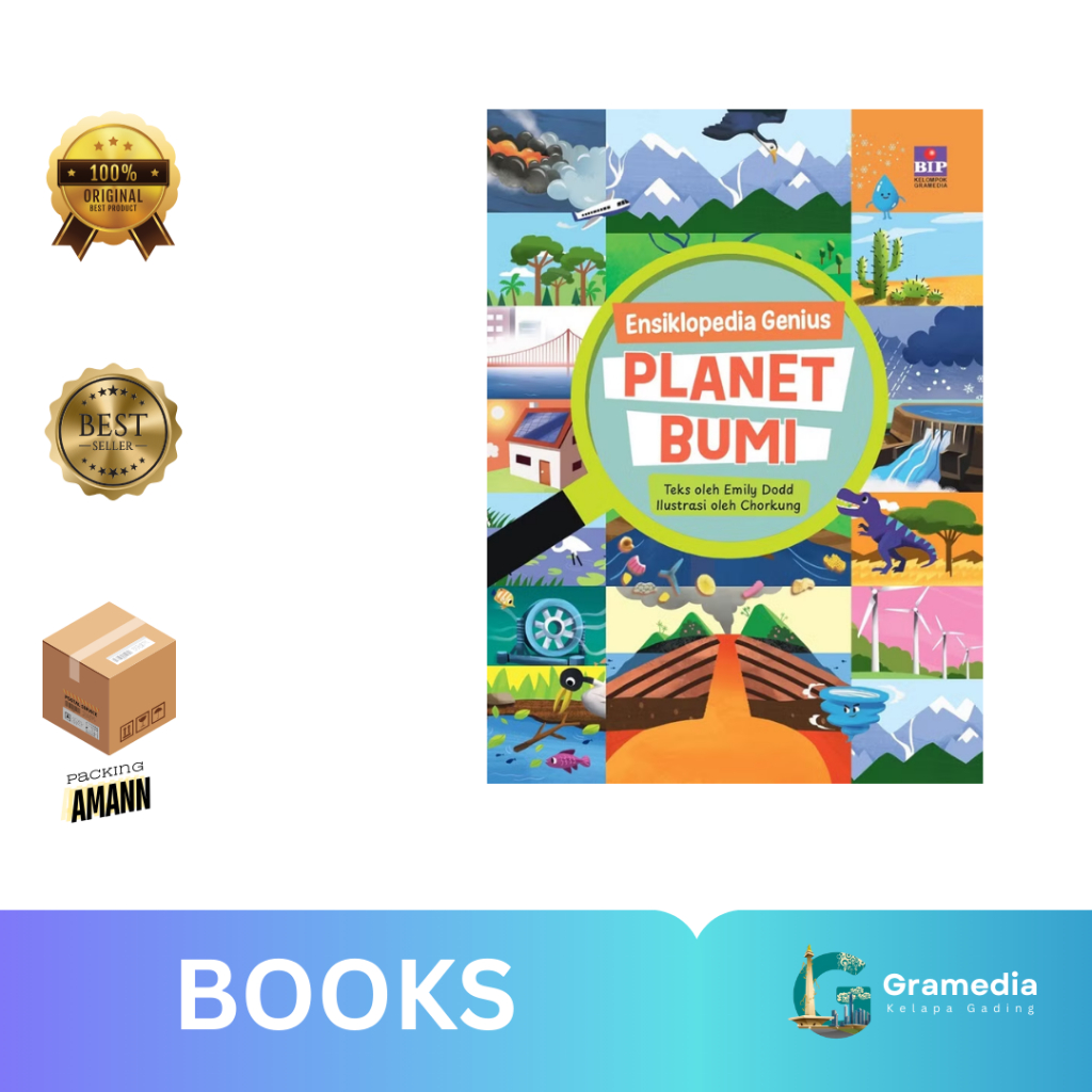 Jual Gramedia MKG - Buku Anak Ensiklopedia Genius - Planet Bumi (Emily ...