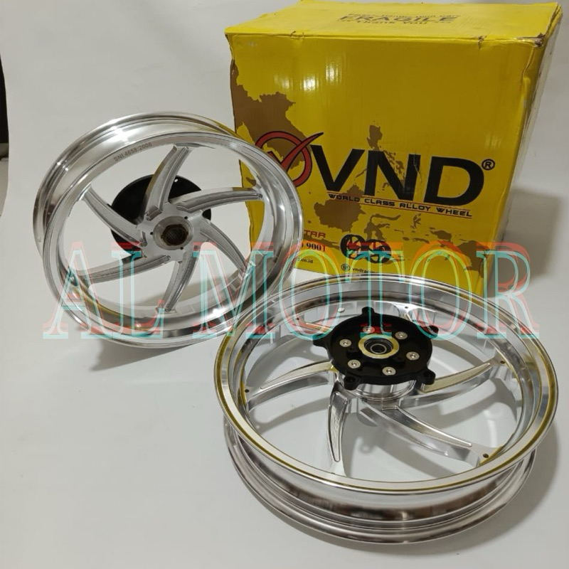 Jual VND Velg Racing Six Star 350x15 & 400x14 - Xmax 250 New / Old Velg ...