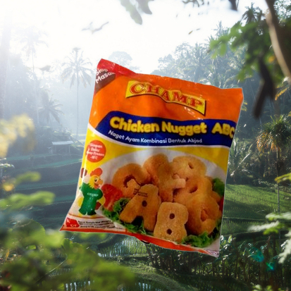 Jual Champ Chicken Nugget ABC - Naget Ayam Kombinasi Bentuk Abjad 450 ...