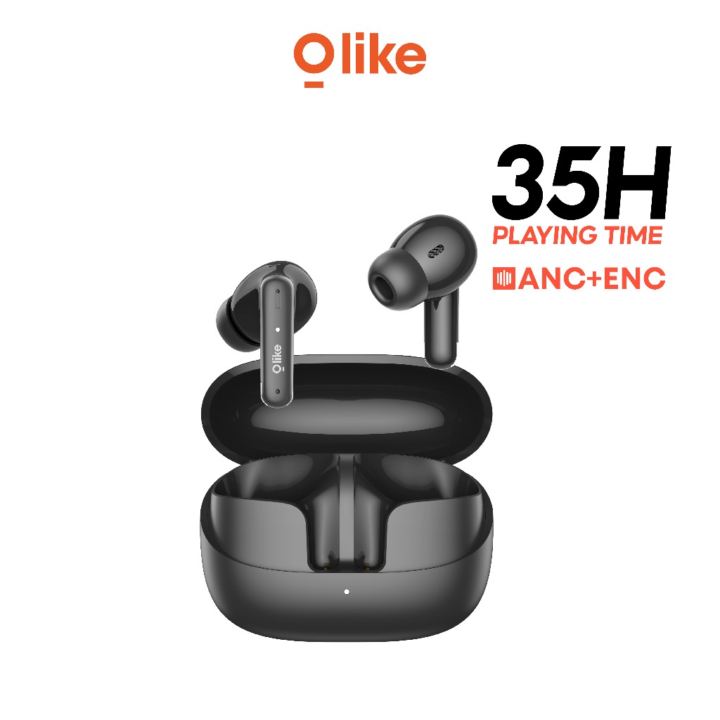 Jual Headset Bluetooth ANC OLIKE T111NC Wireless Earphones ENC Headset ...