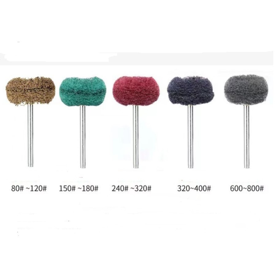 Jual Mata Bor Poles Gosok Mini Double Layer Scourcing Pad Grinding Head ...