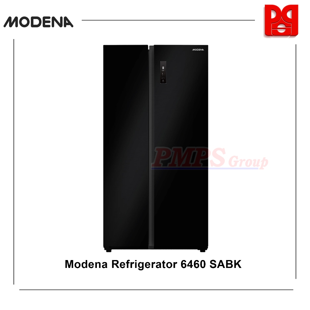 Jual Modena Refrigerator RF 6460 SABK / Kulkas Side by Side | Shopee ...