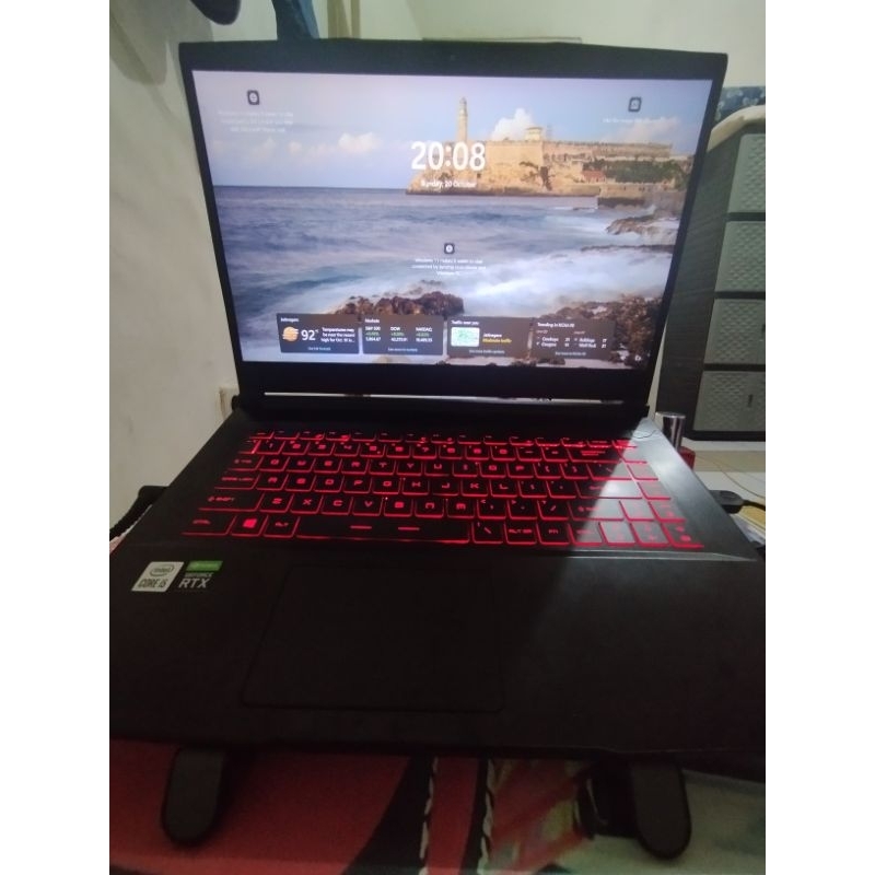 Jual Laptop gaming MSI GF 65 RTX 3060 intel core I5-10500H 16GB 512 GB ...