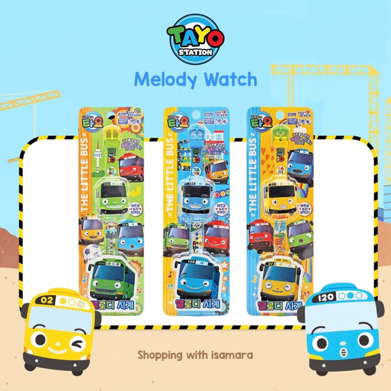 Jual The Little Bus TAYO Melody Watch / Jam Tangan Anak | Shopee Indonesia