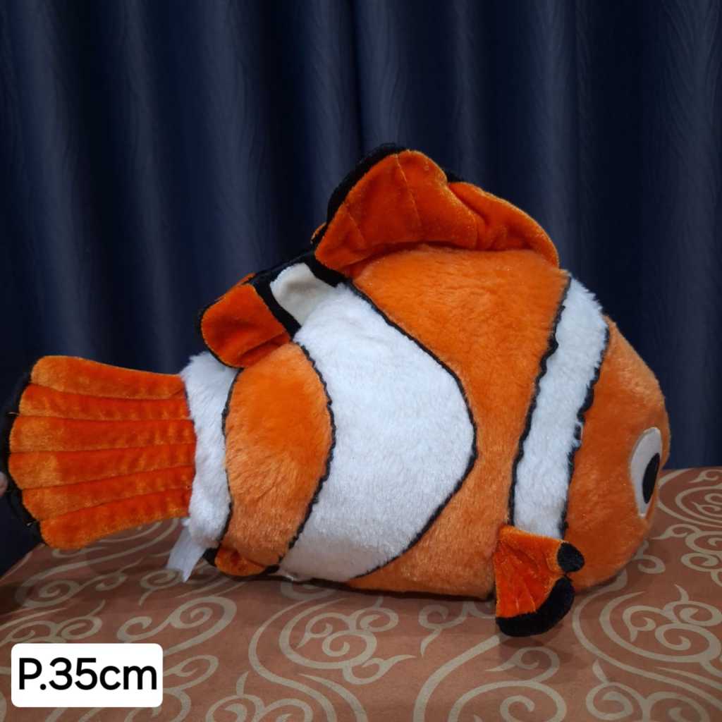 Jual Boneka Ikan Nemo Sedang Mata Bordir Original Brand Pudar Cantik ...