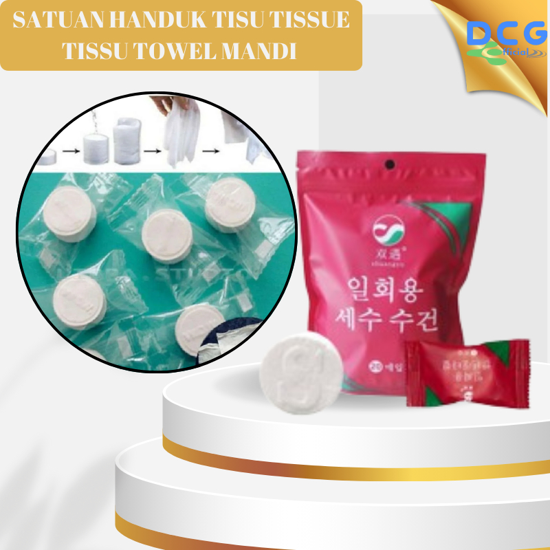 Jual Satuan Handuk Tisu Tissue Tissu Towel Mandi Dewasa Permen Basah ...