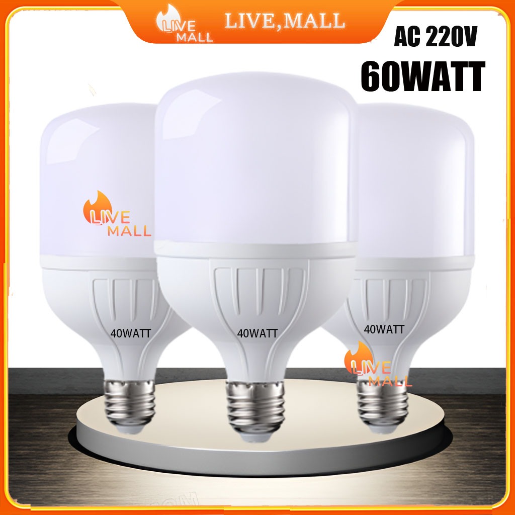 Jual Lampu Led Jumbo 5W 10W 15W 20W 30W 40W 60W/ Lampu Led T-Bulb / Led Berkualitas Murah ...