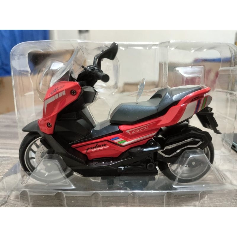 Jual GROSIR mainan motor RX120-DIECAST motor matic rx120 mainan anak ...