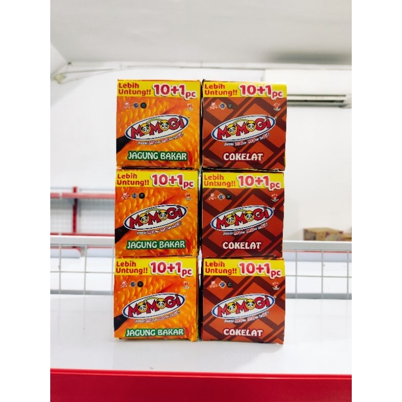 Jual Momogi (1 pack isi 10+1 pcs x 12gr) | Shopee Indonesia