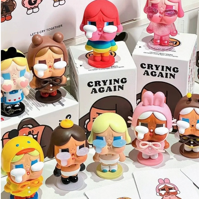 Jual [ready stock] ORI POPMART CRYBABY CRYING AGAIN FIGURE-Yaki ...