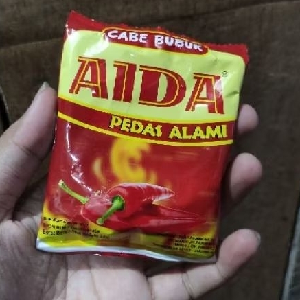 Jual Cabe Bubuk Aida Kemasan 25g | Shopee Indonesia