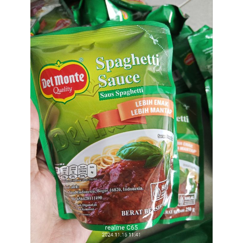 Jual Delmonte saos spaghetti 250gr | Shopee Indonesia