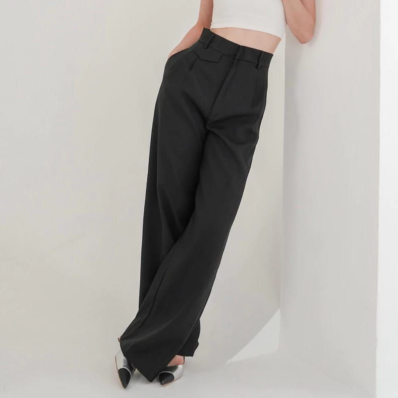 Jual ORO PANTS SEMI WOLL TANPA KARET - Loose Pants Trouser Wanita ...