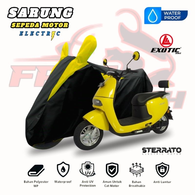 Jual Sarung sepeda motor listrik Exotic All Tipe | Sterrato, Varilux ...