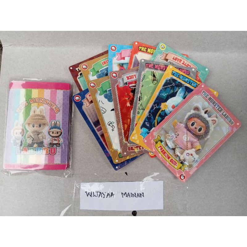 Jual Kartu Hologram Monster Labubu 18pc | Shopee Indonesia