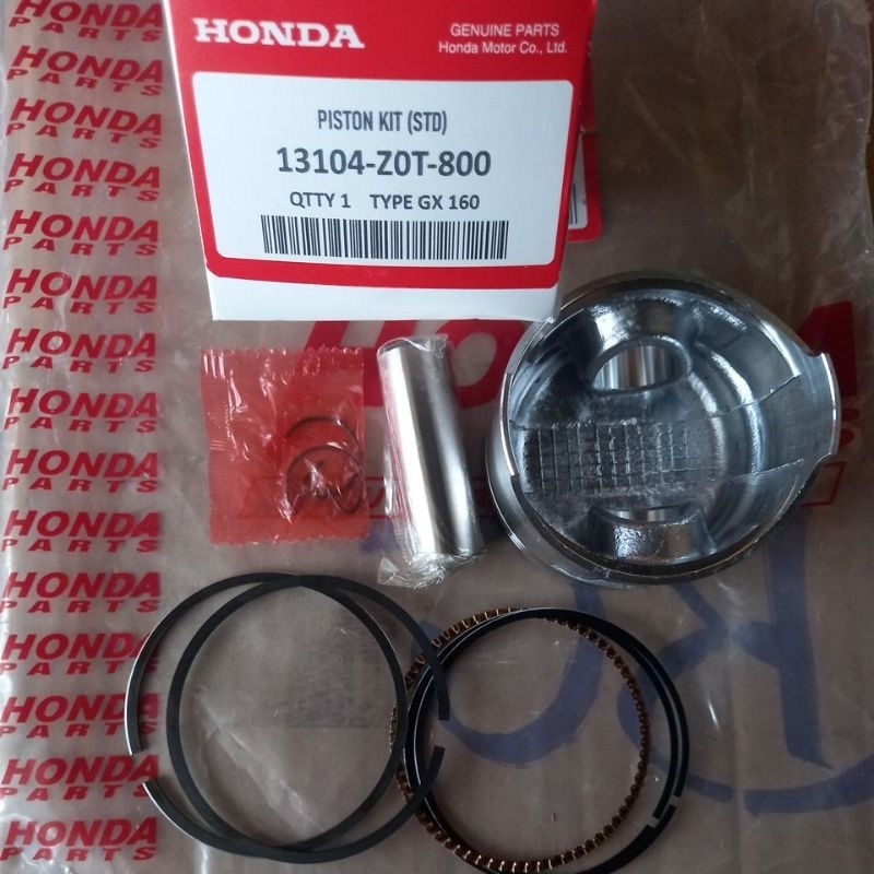 Jual ORIGINAL PISTON KIT ASSY | HONDA GX160-5.5HP [STD] UNTUK MESIN DIESEL PENGGERAK | Shopee ...