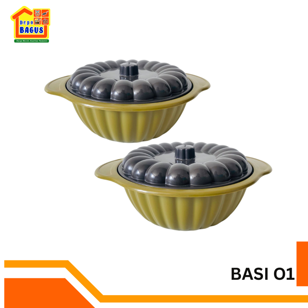 Jual Basi Miniso Bulat 01 Mini-Gold, Tempat Sayur, Tempat Lauk | Shopee Indonesia