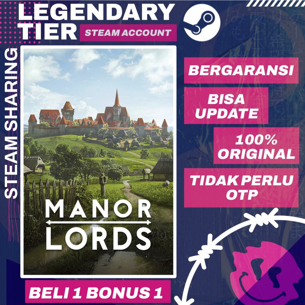 Jual Manor Lords [Game Steam Original] | Shopee Indonesia