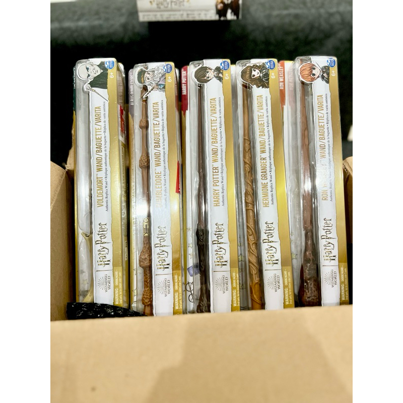 Jual Miniso x Harry Potter set Wands (5 pcs ) / black stary pouch ...