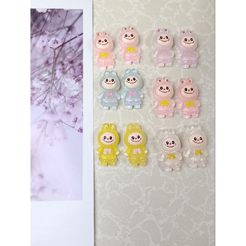 Jual Resin Clay Labubu cute Shimmer (10pcs) | Shopee Indonesia