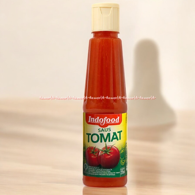 Jual Indofood 275ml Saus Tomat Tomato Sauce Kemasan Botol Plastik Saos ...