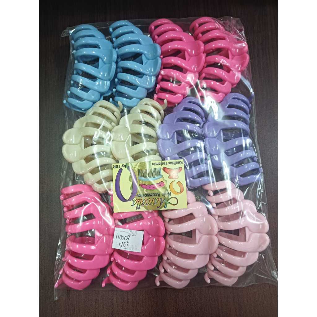 Jual JEPIT RAMBUT/ JEPIT SALON WARNA ( ISI 12 PCS ) | Shopee Indonesia
