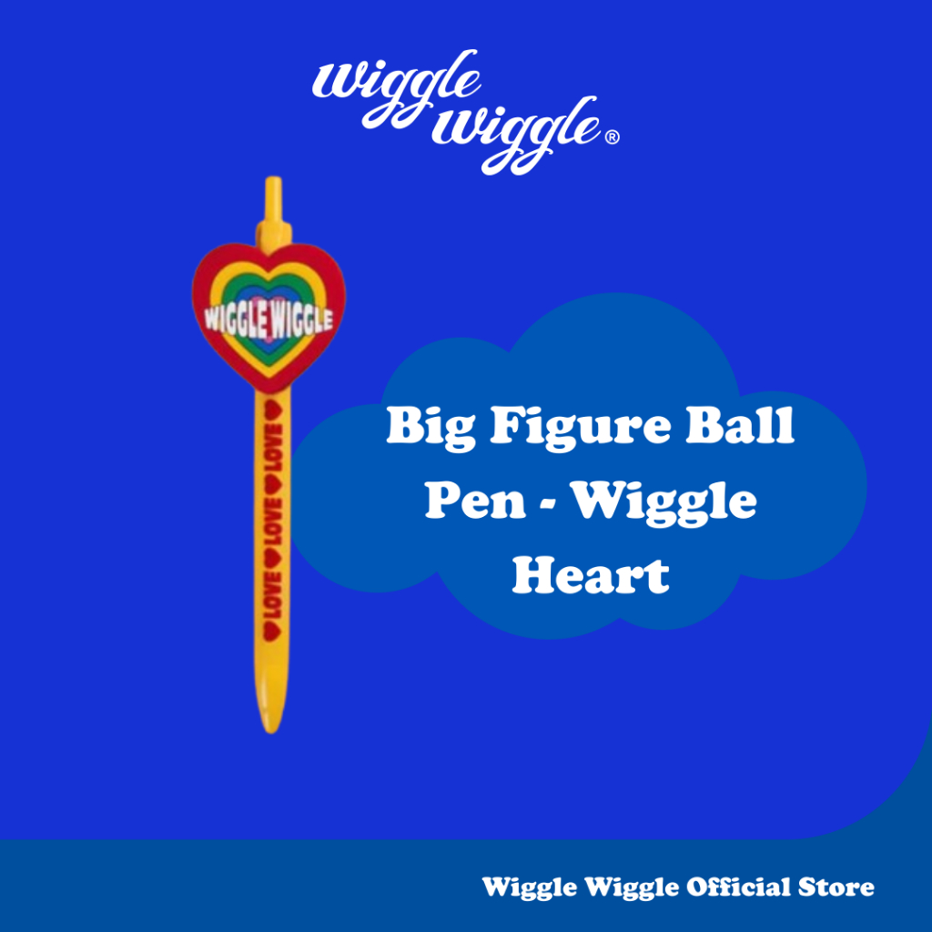 Jual Wiggle Wiggle Big Figure Ball Pen - Wiggle Heart Pulpen Bolpoin ...