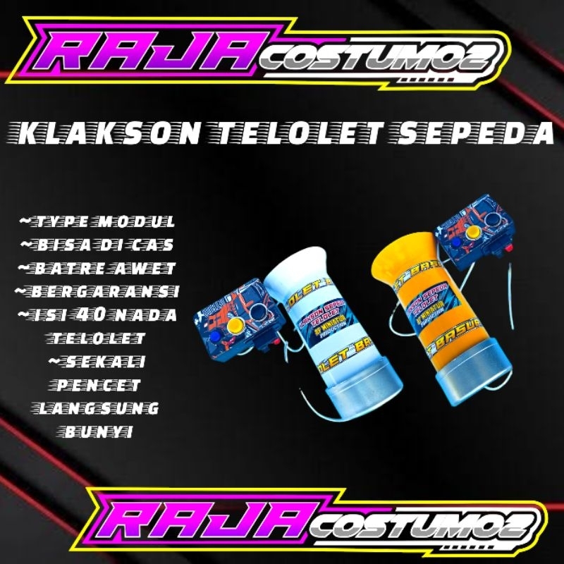 Jual TELOLET BASURI SEPEDA/ BASURI SEPEDA/ KLAKSON BASURI SEPEDA ...