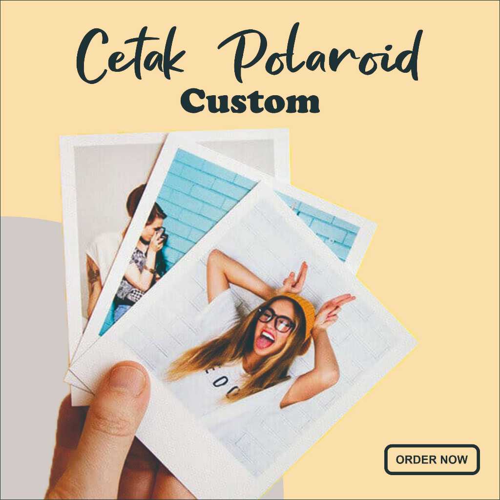 Jual CETAK POLAROID 2R 6 CM X 9 CM (CUSTOM) BANYAK BONUS | Shopee Indonesia