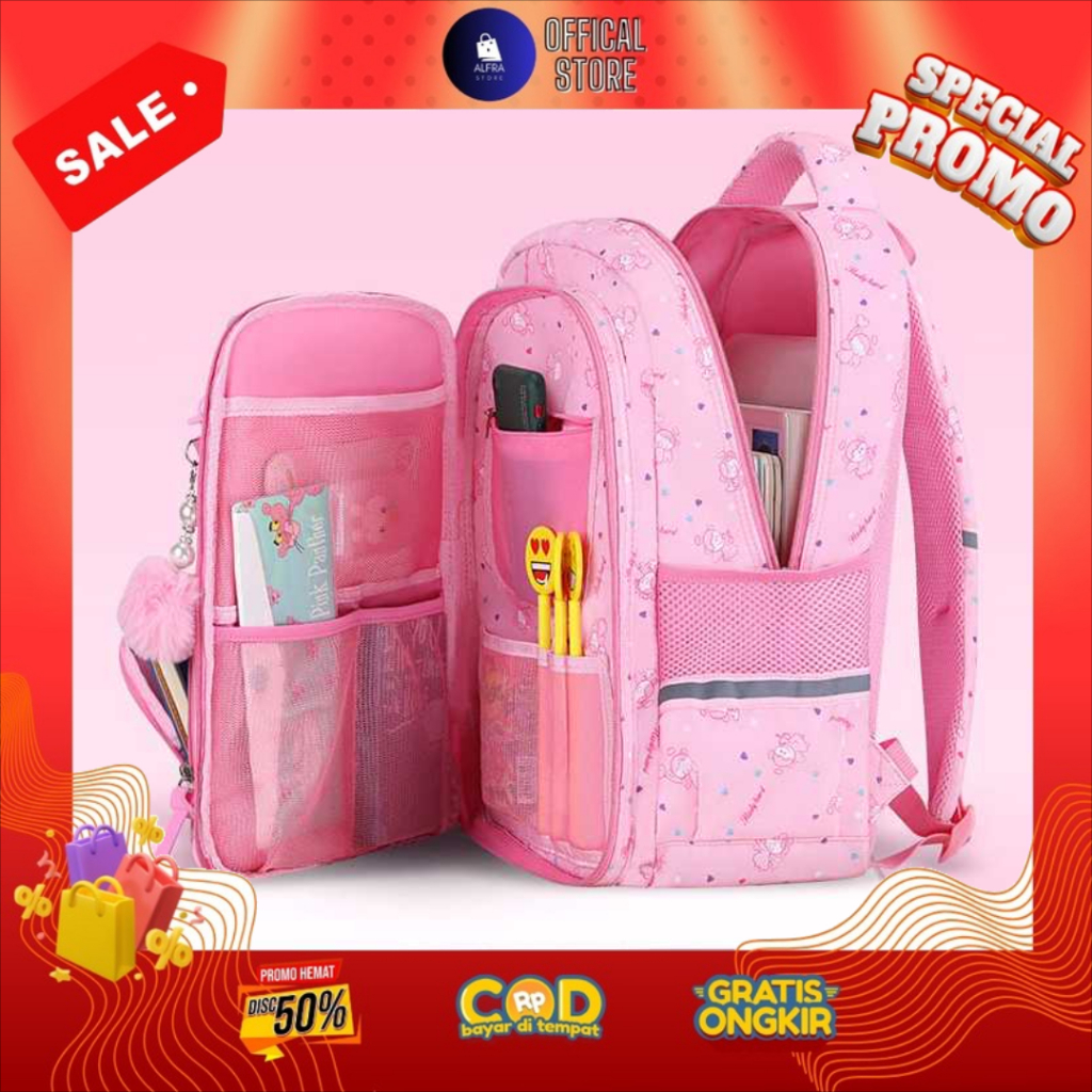 Jual NEW TAS RANSEL ANAK SEKOLAH MODEL KULKAS IMPORT TAS PUNGGUNG ANAK PEREMPUAN REMAJA WANITA ...