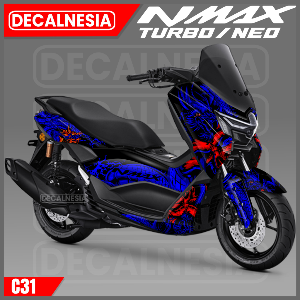 Jual Decal Stiker Nmax Neo S Turbo 2024 Full Body Stiker Motor Variasi ...
