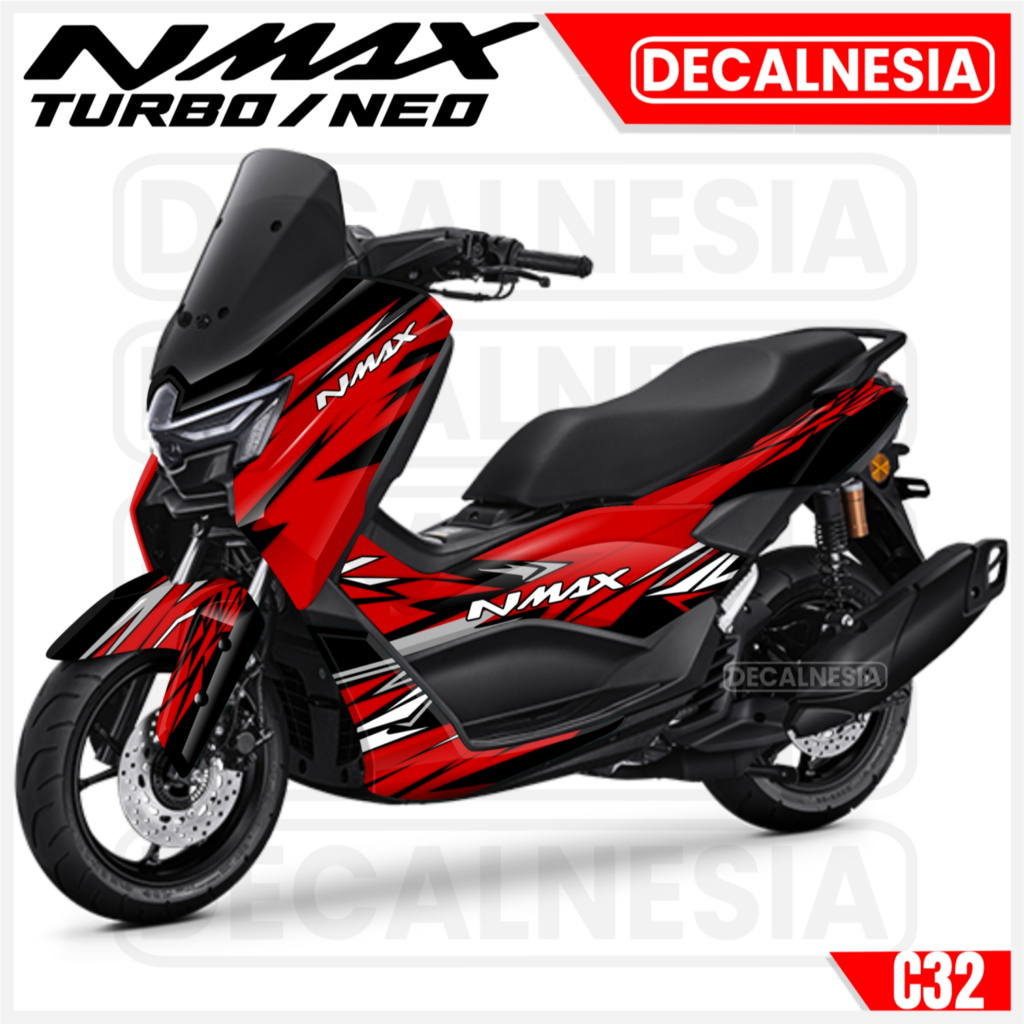 Jual Decal Full Body Nmax Neo S 2024 Turbo Stiker Motor Variasi Sticker ...