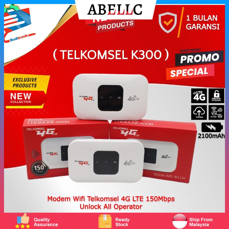 Jual Modem WIFI Mifi All Operator 4g Mudah Perdana Telkomsel By.u/ 150 ...