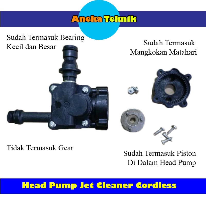 Jual Head Pump Mesin Jet Cleaner Cordless Baterai Semua Merk Universal ...