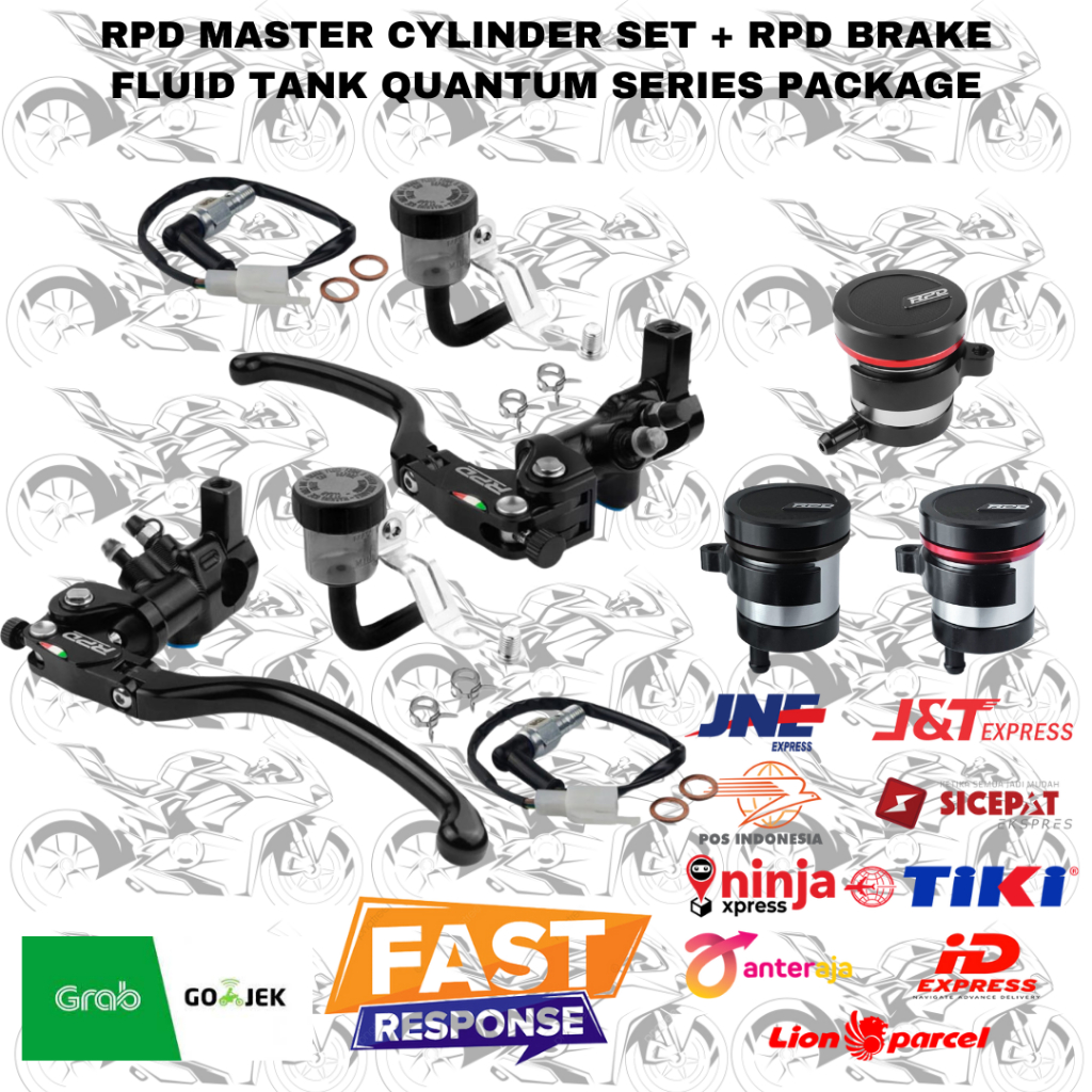 Jual Master Rem set kiri CNC kanan Honda Yamaha RPD Pcx Adv 150 160 Stylo Vario 160 Nmax Xmax ...