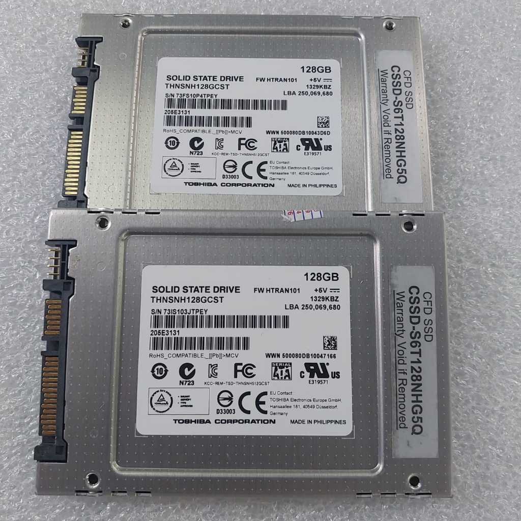 Jual SSD 128Gb 2.5inch Sata Toshiba - Ssd 128gb sata second Original ...