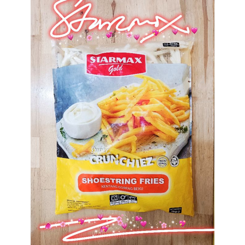 Jual KENTANG SHOESTRING cut STARMAX 1KG / KENTANG GORENG | Shopee Indonesia