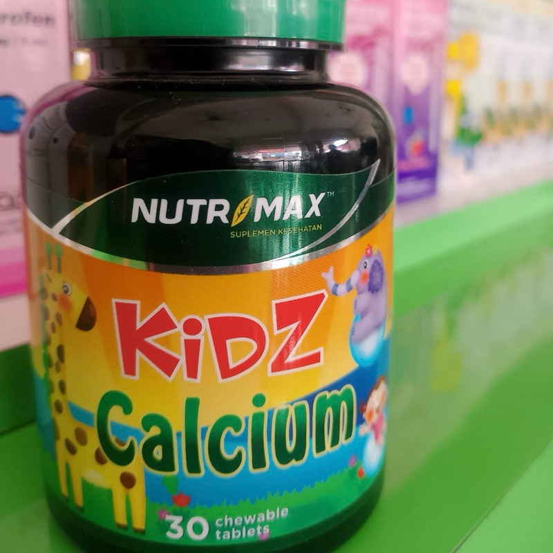 Jual Nutrimax Kidz Calcium 30 Chewable Tablet | Shopee Indonesia