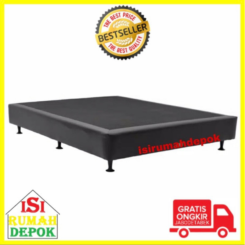 Jual Dipan Divan Box Tanpa Sandaran Kasur Tempat Tidur SpringBed Busa ...