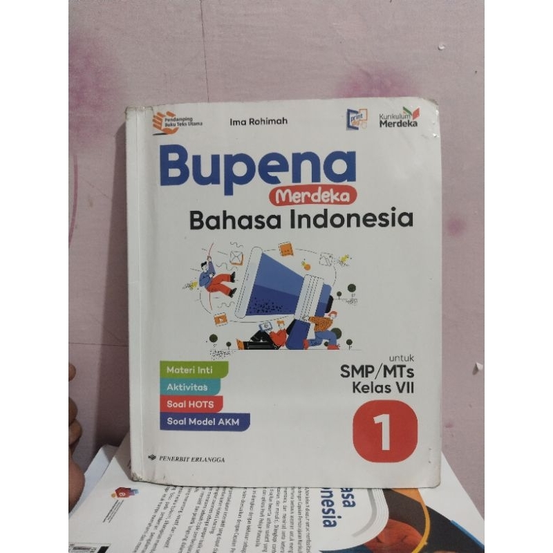 Jual buku bupena merdeka bahasa Indonesia, ipa, ips matematika,bahasa Inggris kelas 7/VII/1 smp ...