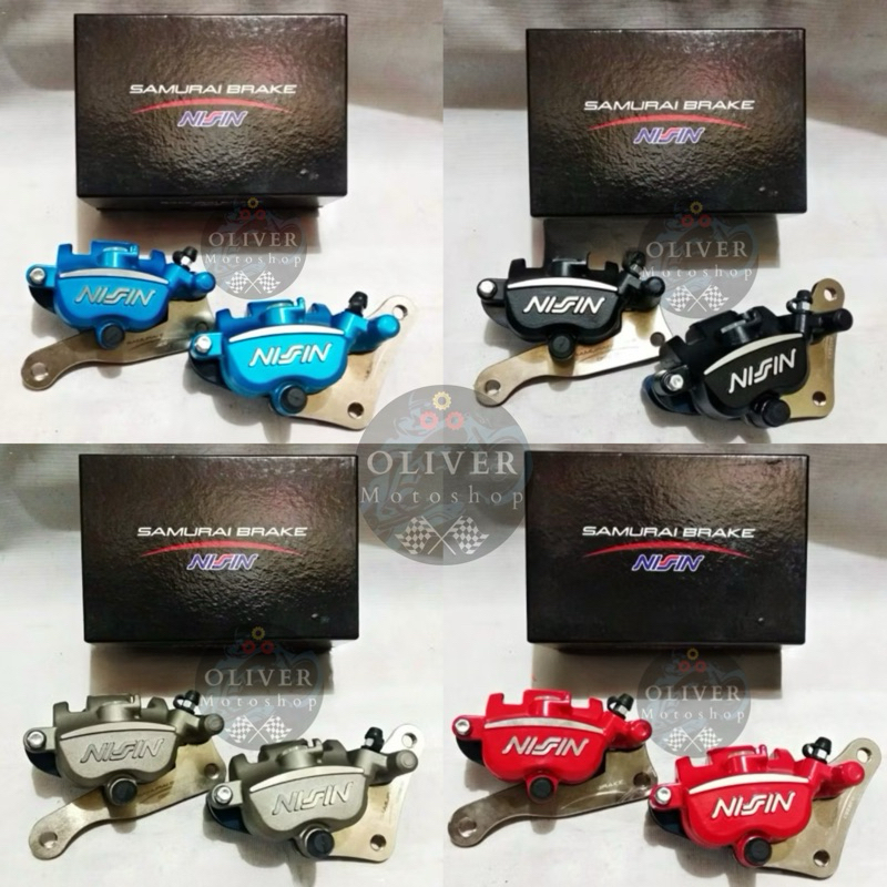 Jual Paket Kaliper NMAX Depan Belakang Set Nissin Samurai - 230mm Standard dan 260mm | Shopee ...