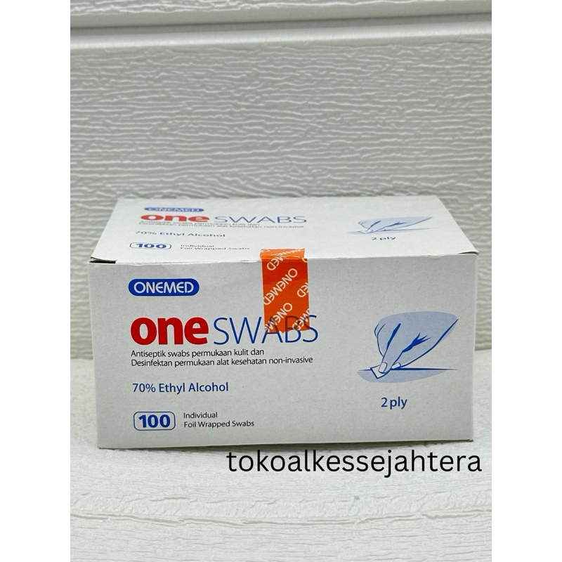 Jual ALKOHOL SWAB KAPAS ALKOHOL / ISI 100 PCS TISSUE ALKOHOL LOTUS 2 ...