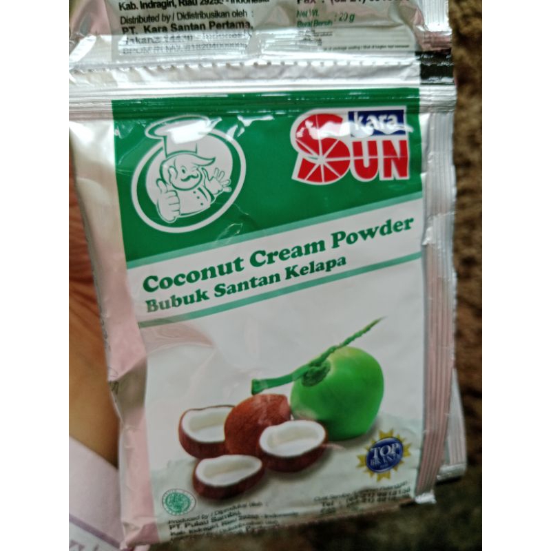 Jual Sun Kara Bubuk Santan Kelapa 1 Renceng isi 10 sachet | Shopee ...