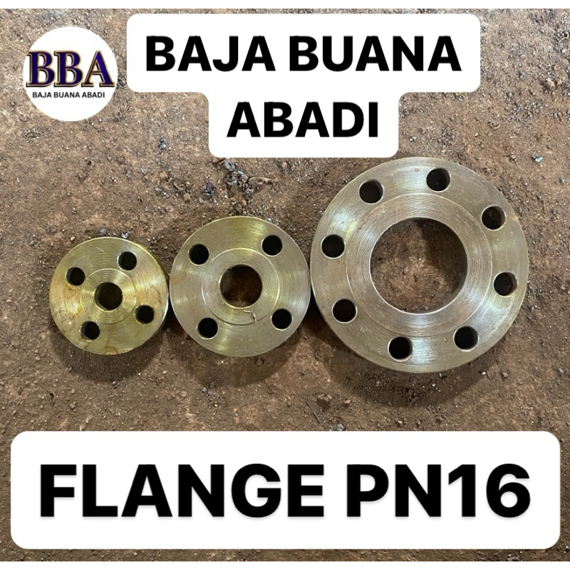 Jual FLANGE BESI PN16 3” NS LAS BESI DN80- FLANGE CARBONSTEEL PN16 RF ...
