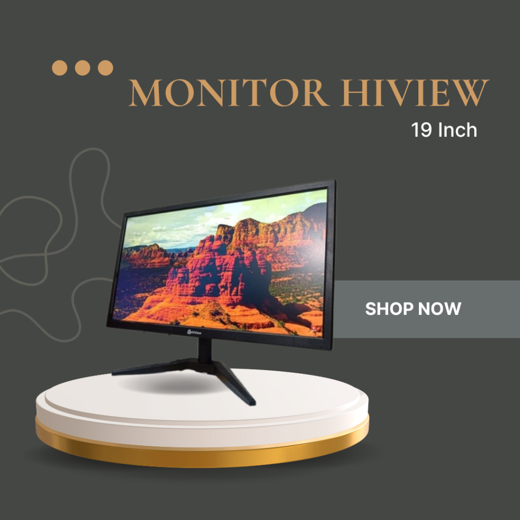 Jual MONITOR CCTV HIVIEW HV-20RX100 19.5 Inch | Shopee Indonesia