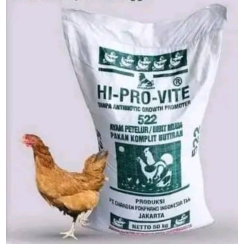 Jual Hi Pro Vite 522 Pur Ayam Petelur Muda 500gram | Shopee Indonesia