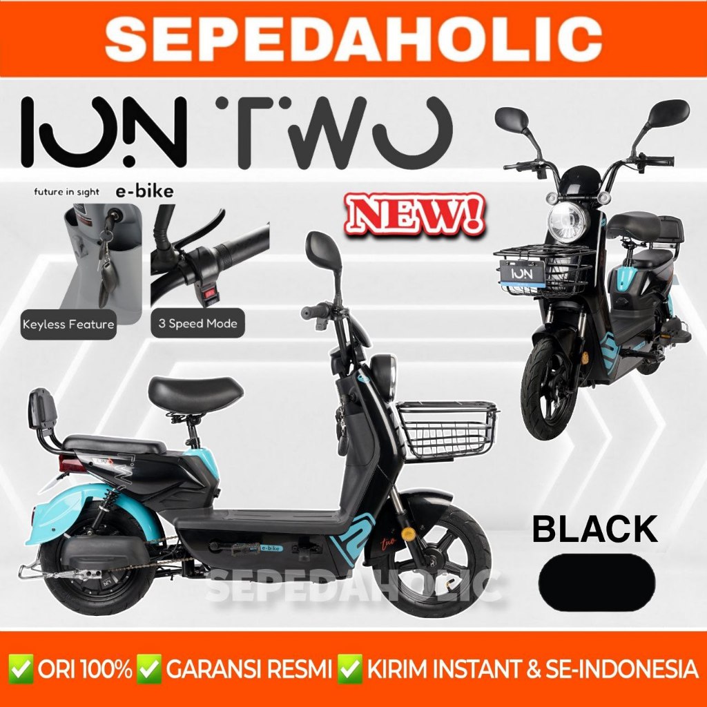 Jual Sepeda Listrik ION TWO By Element 350 Watt Electric E Bike ...